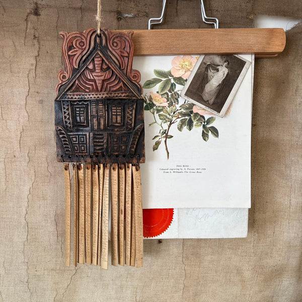 Antique Hanging Sumatran Folk Art Calendar Batak Ceremonial Calendar ...