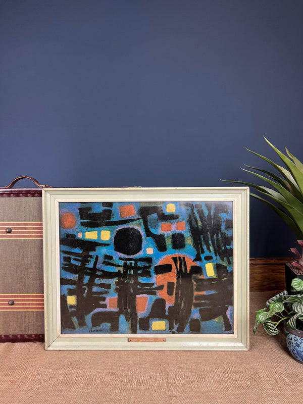 Contemporary Framed Offset Lithography Art Print Alfred The Night – The ...