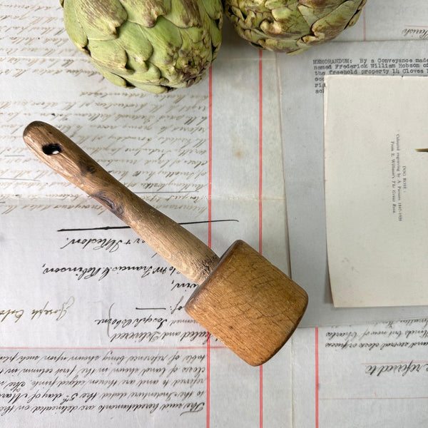 Rustic Farmhouse Wooden Pie Dolly, Pie Mould – The Blind Mole