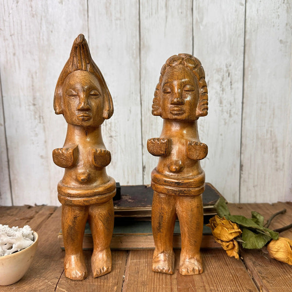 Wooden Carved Folk Art Peruvian Tribal Fertility Dolls Figures – The ...