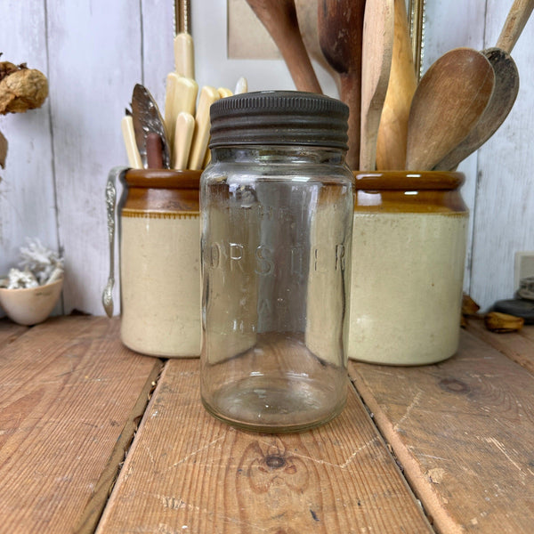 Glass Forster's Preserving Jar – The Blind Mole