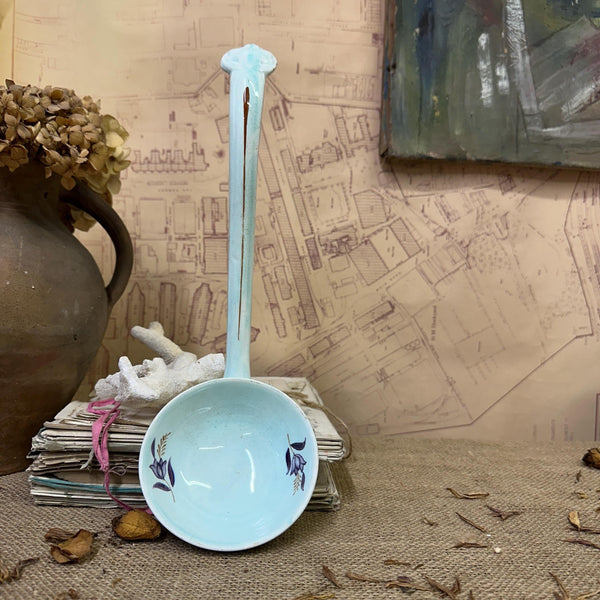 Large Victorian Ironstone Ceramic Serving Ladle – The Blind Mole